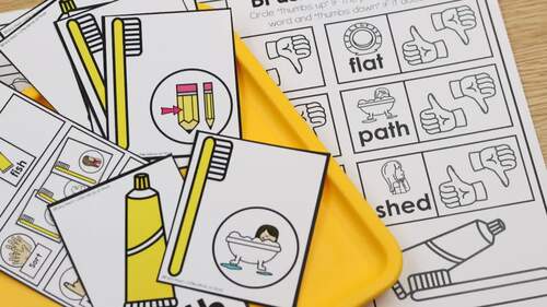 Dental Health Phonics and Math Centers by Tara West - Little Minds at Work