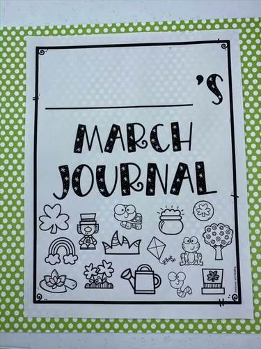 March Learning Journal by Rainbows and Reading | TPT