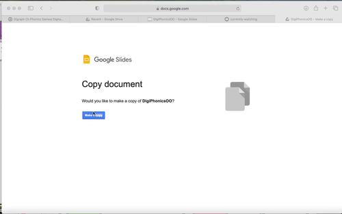 Diphthong OO Phonics Games |Digital Phonics Intervention |Google Slides