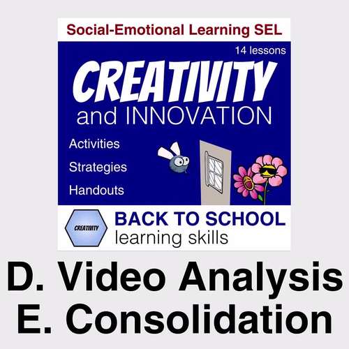 6Cs Creativity DE: Video Analysis/Consolidation Social-Emotional ...