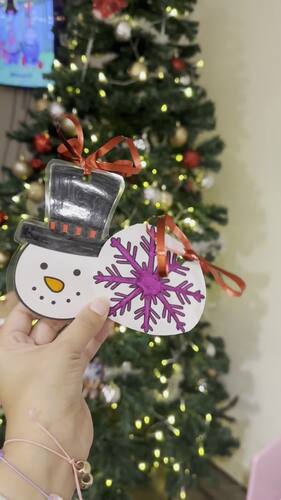 Christmas Ornament Craft by Crafty Learning Co. | TPT
