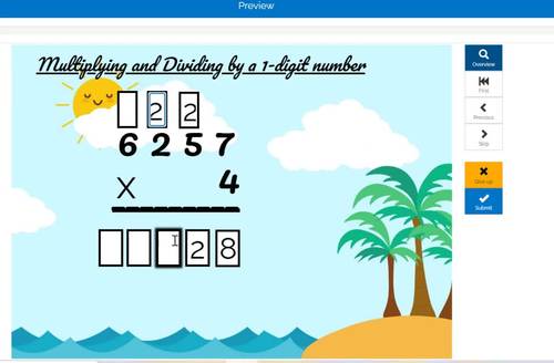 Multiplying and Division Spring Boom card (26 questions) by SG Math Guru