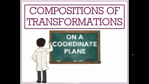Geometry PowerPoint | Compositions of Transformations DISTANCE LEARNING