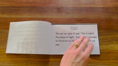 Five Senses Activity My Five Senses Mini Reader Book The Five Senses 1