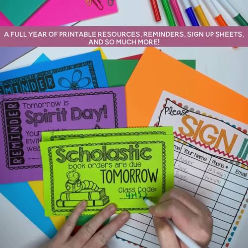 Back to School Essentials {Mega Pack} by Amelia Capotosta | TPT