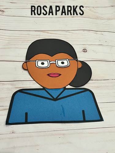 Women's History Month Craft- Rosa Parks by Liv and Leb | TPT