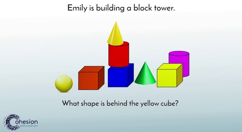 Identify and Describe Shapes by their Position by Cohesion Education