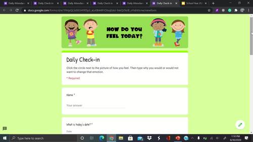 Daily Emotions Check-in Bundle I Digital and Printable SEL Daily Check-ins