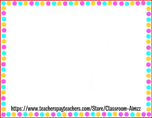 Bunting Banners, Spotty Boho Rainbow Bunting Banners, Editable Class Decor