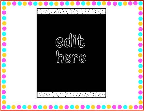 Printable Black and White Number Posters, Classroom Numbers Wall Display