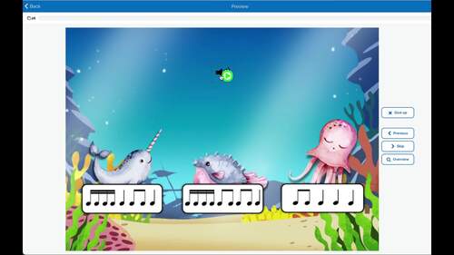 Listen and Identify - Rhythms with 16th Notes Elementary Music Boom Cards™