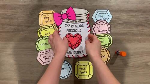 Mother's Day Bible Craft, Sunday School, Christian Teacher Appreciation ...