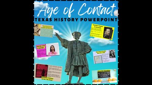 Texas History Age of Contact PowerPoint European Exploration Lesson
