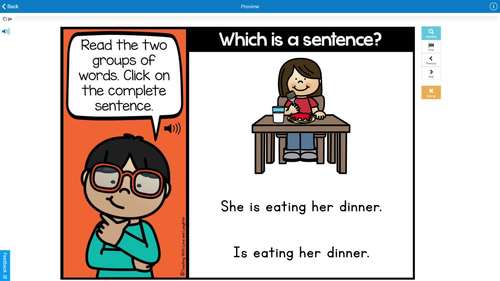 Complete and Incomplete Sentences | Boom Cards™ | TPT