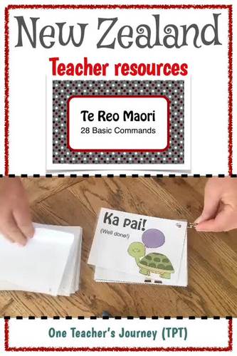 TE REO MĀORI 28 USEFUL BASIC COMMANDS for your New Zealand classrooms