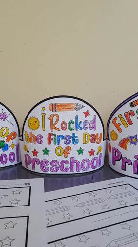 First Day of Preschool Crown | First Day of School Crown | Back to ...