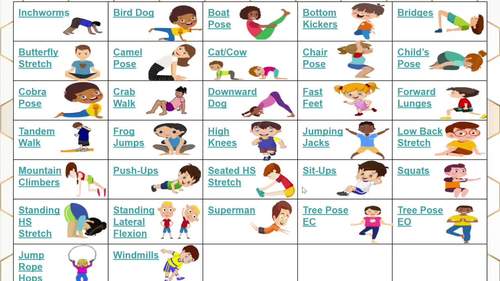 Kwanzaa Fitness Bingo BUNDLE (30 Cards & Exercise Video Demonstrations)