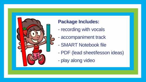 EASY Boomwhackers Song and Activity with Play Along Video | TPT