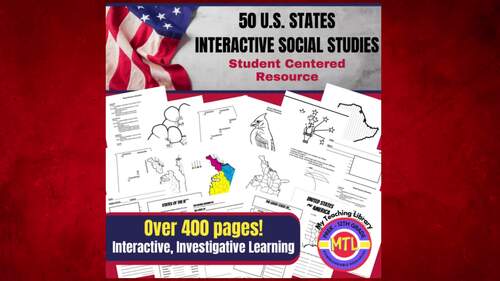 50 U.S. States | Interactive Social Studies by My Teaching Library