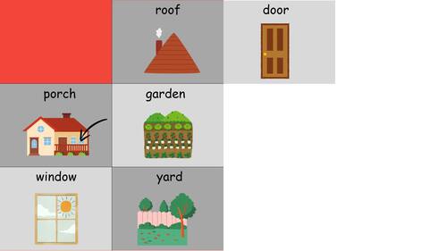 Fun Digital Games *All about Houses! Vocabulary Games *Find the hidden ...