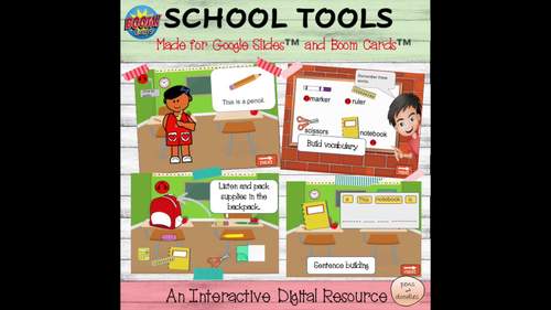 SCHOOL TOOLS for ESOL/ESL by pens and doodles | Teachers Pay Teachers