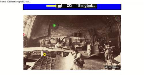 Statue of Liberty DIGITAL ESCAPE ROOM for Google Drive® by Think Tank