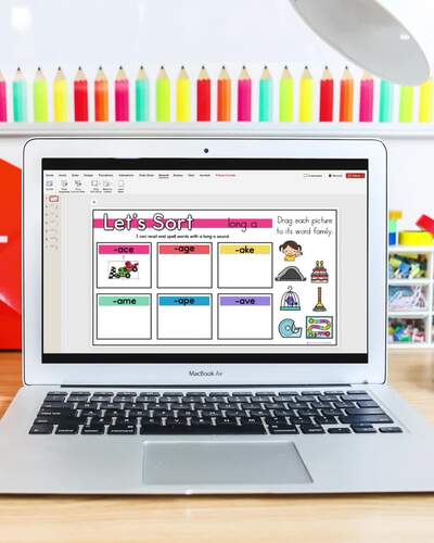 CVCE Sort Games Activity- Digital Sorting Slides for PowerPoint, Google ...