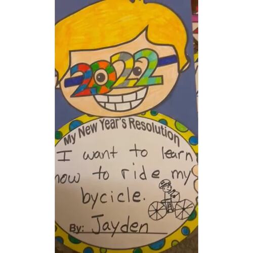 2023 New Years Resolution Activity, 2023 Resolution Writing Activity