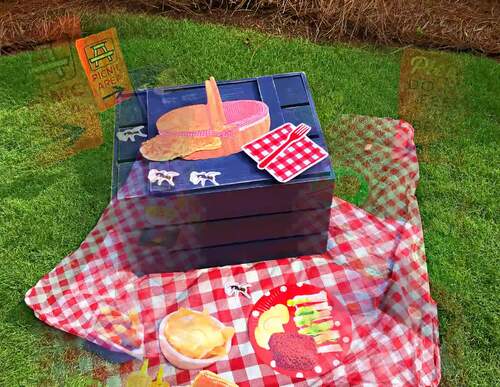 Picnic Dramatic Play Food Cutouts Real Photos Preschool Summer Activity