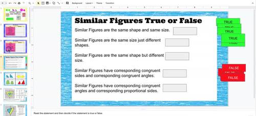 Similar Figures and Dilations - Digital Activity - TEKS 8.3C 8.10A 8 ...