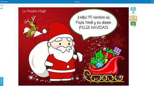 Spanish Christmas Vocabulary & Definite Articles Boom Cards™ | TpT