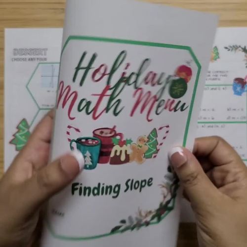 Holiday Slopes and Linear Equations Activity Bundle by Algebra in Bloom