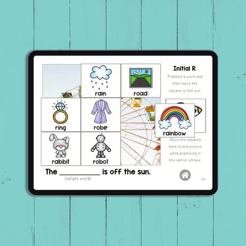 Summer Mystery Picture Articulation and Language Boom Deck | TPT