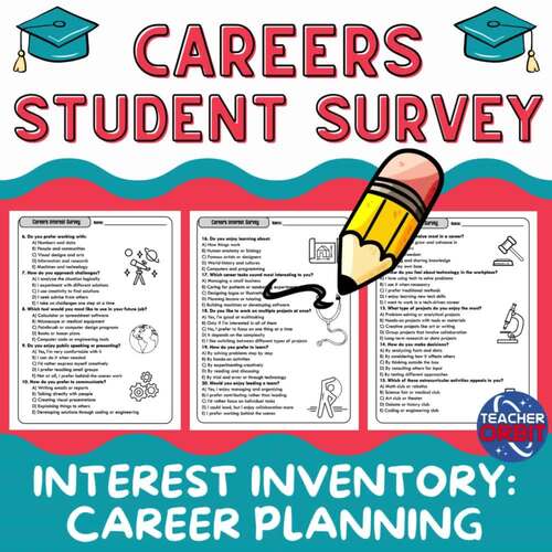 Careers Student Interest Survey Inventory All About Me | Career Exploration