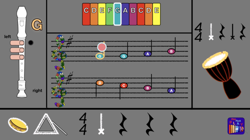 Ode To Joy - Melody & Non-pitched percussion Ensemble Play-Along