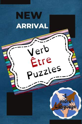 Verb Être Puzzles (self-marking) by One More Language | TPT