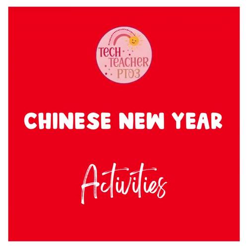 Chinese Lunar New Year Activities First Grade Second Grade Social Studies