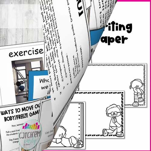 Exercise Study Supplements Creative Curriculum Preschool w/ Math-ELA ...