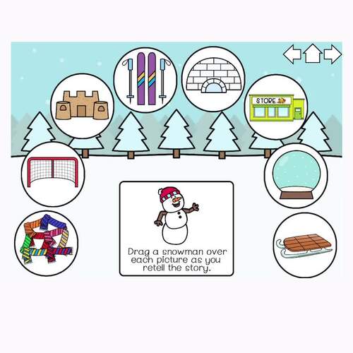 How To Catch a Snowman Book Companion for Boom by Speechin Made Easy