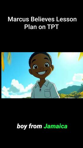 Marcus Believes K-2 SEL & Literacy Lesson Plan by The Garvey Classroom