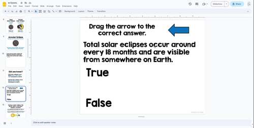 Eclipses - Solar and Lunar Eclipses - Interactive Lesson | TPT