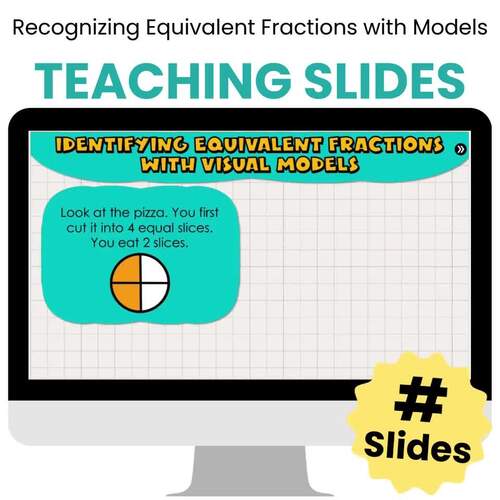 Recognizing Equivalent Fractions with Models - 4th Grade Math Teaching ...