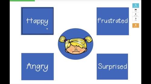 Feelings Recognition Digital Game - School Counseling Game | TPT