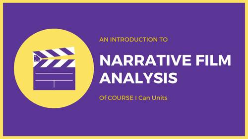 Narrative Film Analysis | Middle School ELA| PowerPoint and PDFs | Quiz ...