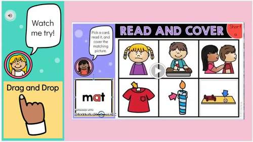 AI and AY - Digital Read and Cover | Distance Learning | Google Slides