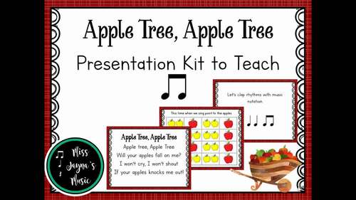 Apple Tree, Apple Tree- A folk song to teach titi by Miss Jayna's Music