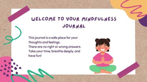 My Mindfulness Journal by Bors Bianca-Andreea | TPT