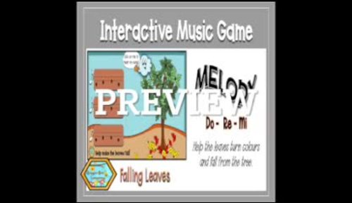 Falling Leaves – Do-Re-mi Melodies - Interactive Listening Activity