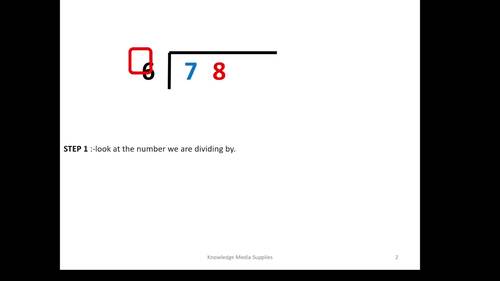 Division of 2 and 3 digit numbers by a 1 digit number bundle | TPT