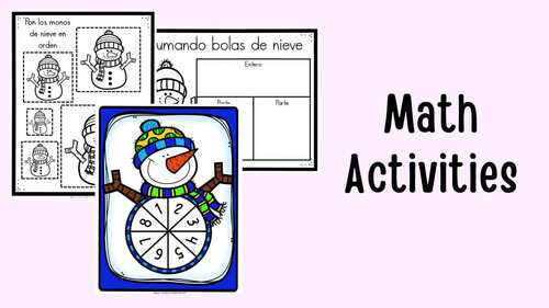 Muñeco de nieve by Angie's Schoolhouse | TPT